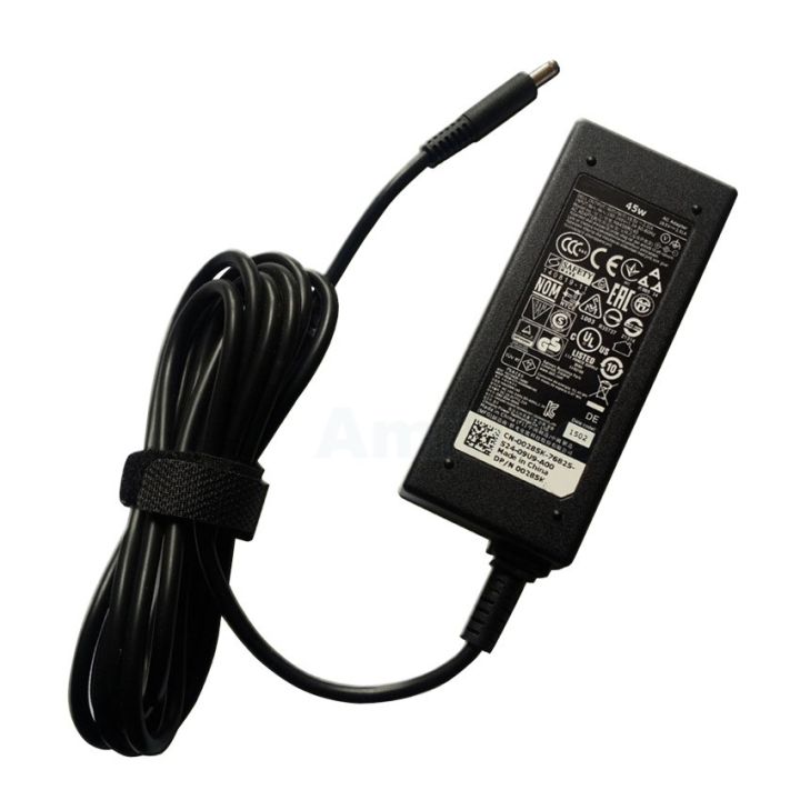 อุปกรณ์แปลงไฟ AC Adapter 45W 19.5V 2.31A สำหรับโน้ตบุ๊ค DELL Inspiron ...