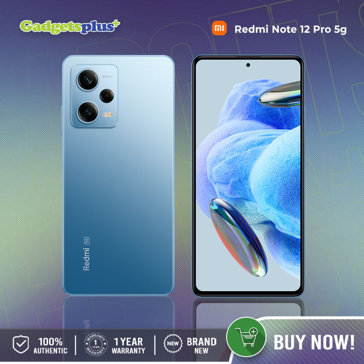 Xiaomi Redmi Note 12 Pro 5G 8Gb+128Gb | 8Gb+256Gb | Lazada PH