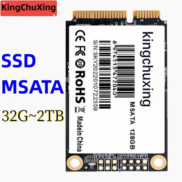 Kingchuxing SSD SATA mSATA Internal Solid State Drive High Performance Hard Drive for Desktop ...