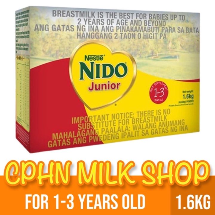 COD ♞NIDO® Junior 1.6kg 1-3 Years Old Milk Supplement | Lazada PH