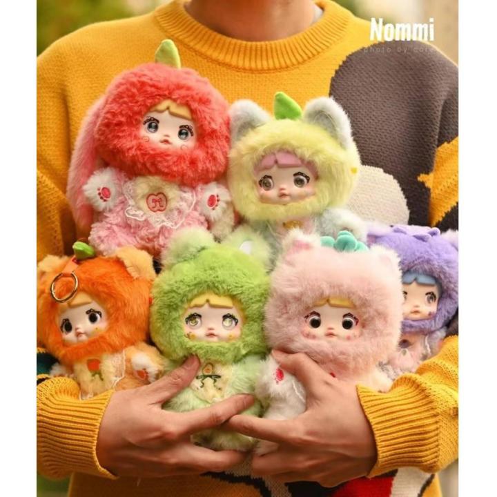 [พร้อมส่งจากไทย] Nommi V.3 " ตุ๊กตาผลไม้ "เปลี่ยนตาได้ ตุ๊กตาพวงกุญแจ ...
