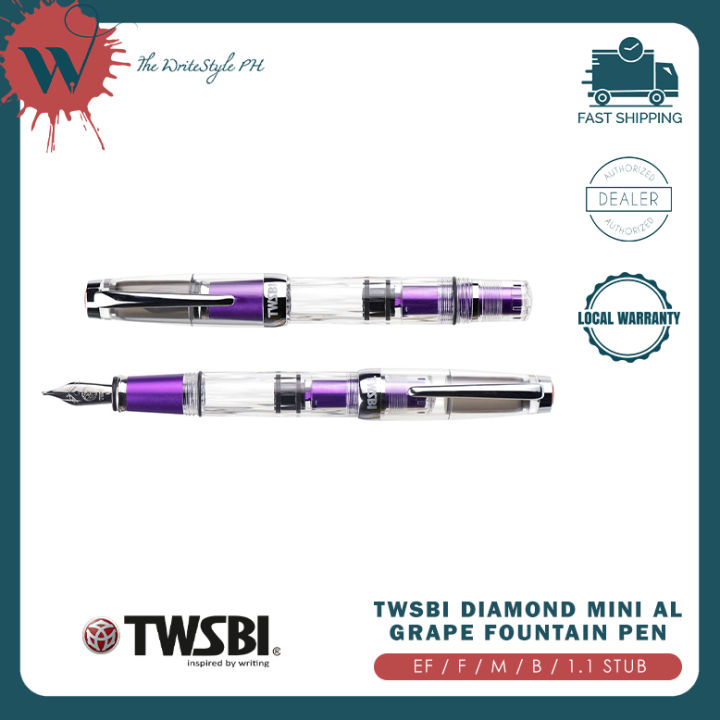 TWSBI Diamond Mini AL Grape Fountain Pen | Lazada PH