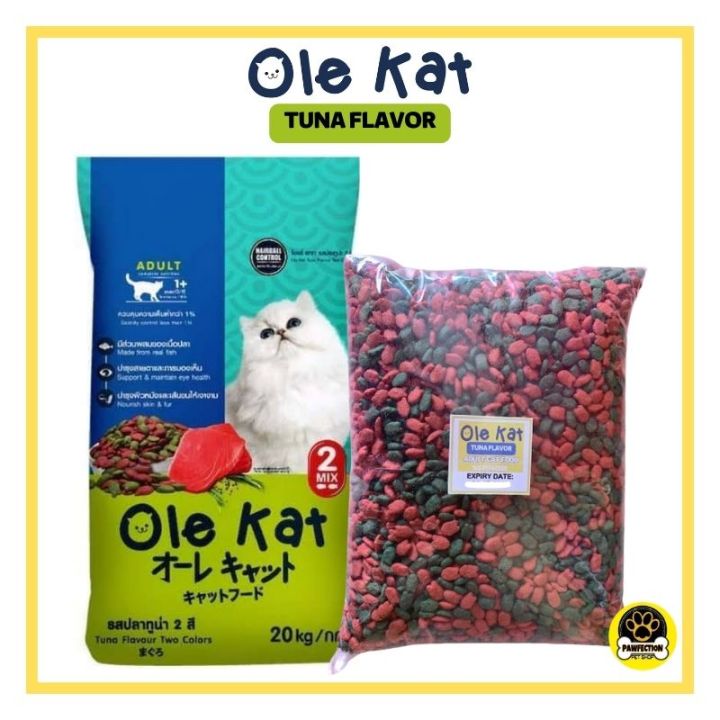 Ole Kat Adult cat food (Tuna Flavor) 1 KILO PACK | Lazada PH