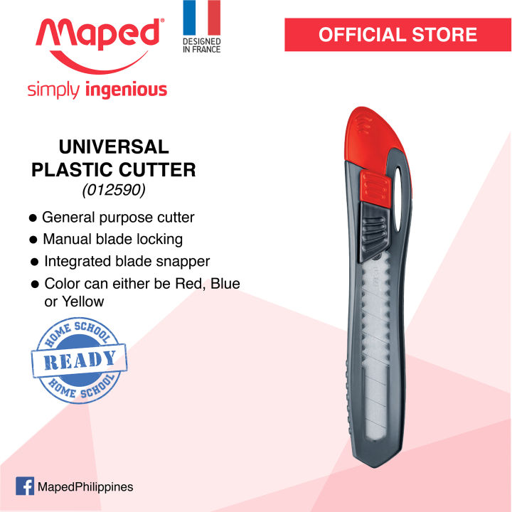 MAPED Universal Plastic Cutter | 18mm | 018310 | Lazada PH