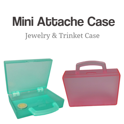 Mini Attache Case Storage Container for small items and trinkets ...