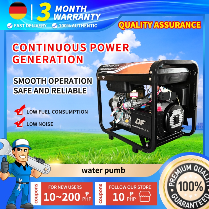 Portable Diesel Generator Germany Technology 3500W Manual Start ...