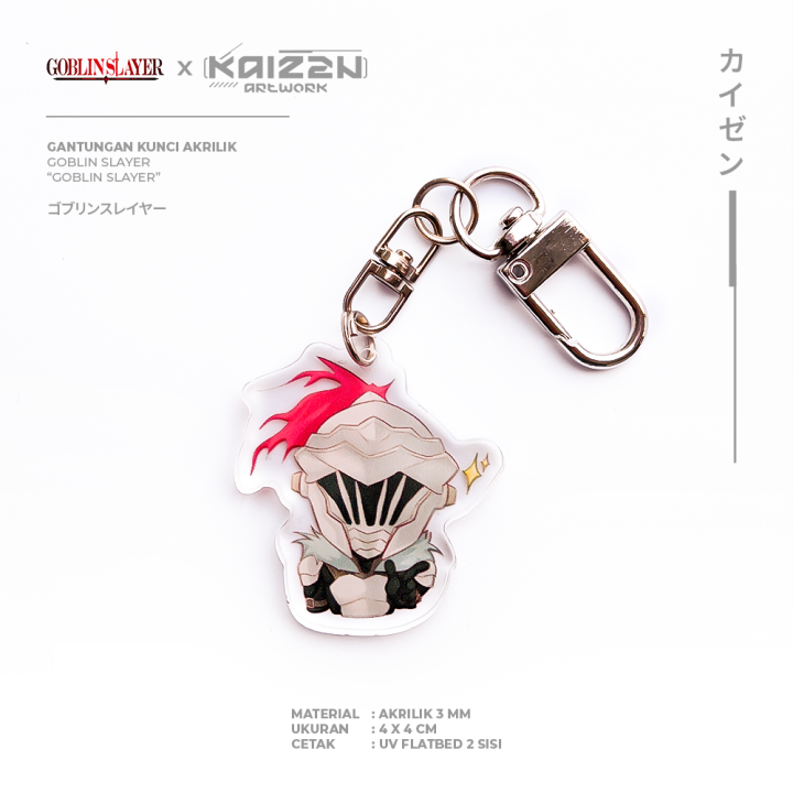 Kaizen Artwork Gantungan Kunci | Keychain Akrilik Anime Game Goblin ...