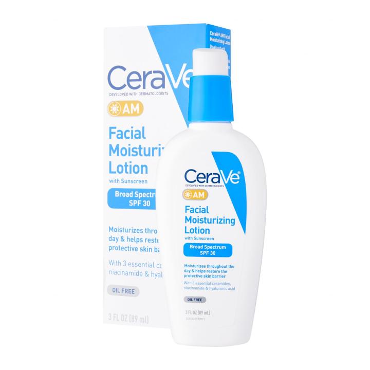 Cerave Am Facial Moisturizing Lotion With Broad Spectrum Spf 30 89ML ...