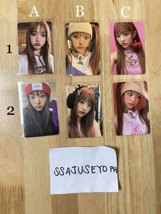 [ON-HAND] New Jeans OMG Photocards Weverse Version | Lazada PH