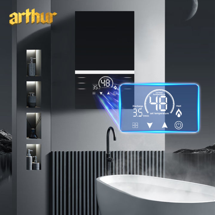 ARTHUR New patternThermostatic Instant Water Heater Shower Water Heater ...