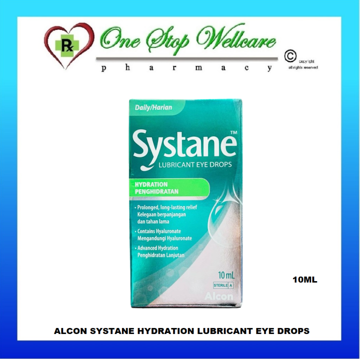 ALCON SYSTANE HYDRATION LUBRICANT EYE DROPS 10ML (EXP:06/2026) | Lazada