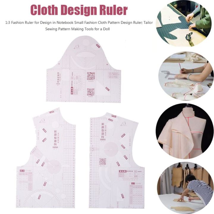 D5JKY Drafting 1:3 Tailor Template Cloth Sewing Tool Garment Design ...