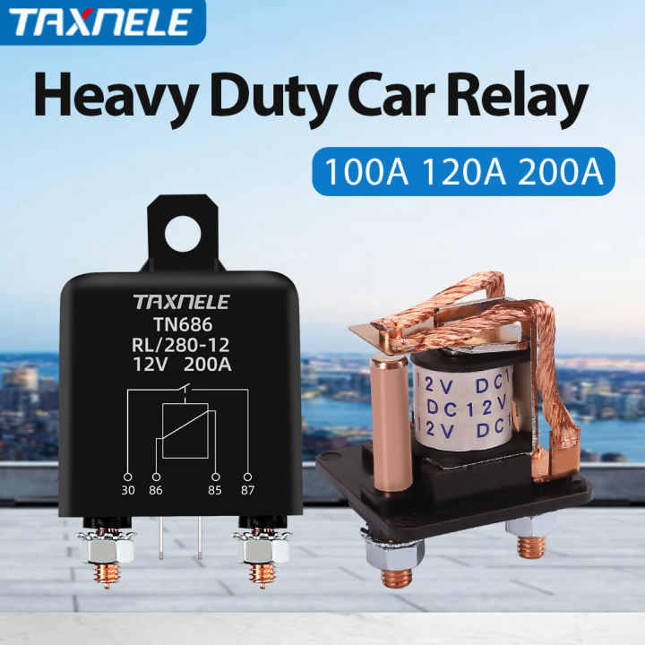 High Current Relay Starting relay 200A 100A 120A 12V 24V Power ...