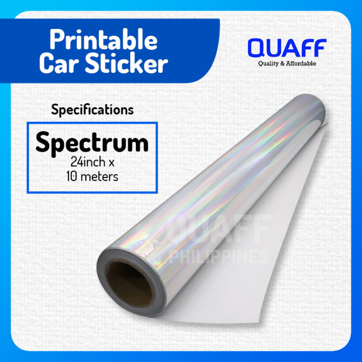 QUAFF Eco Solvent Printable Car Sticker Reflective Spectrum & Vinyl ...