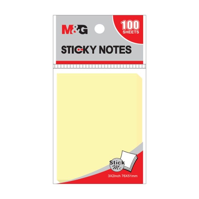 Classical Yellow Sticky Notes - 76x51mm / Note Tempel / Kertas Note ...