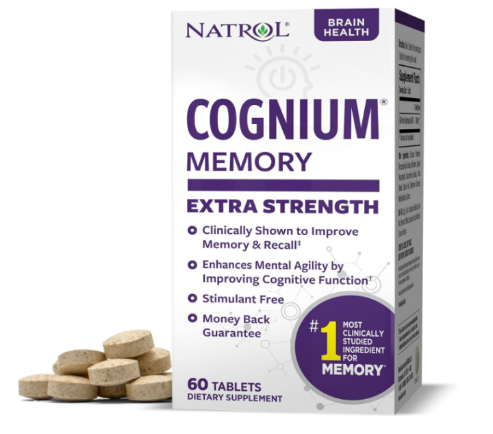 Natrol, Cognium Memory, Extra Strength, 200 mg, 60 Tablets | Lazada PH