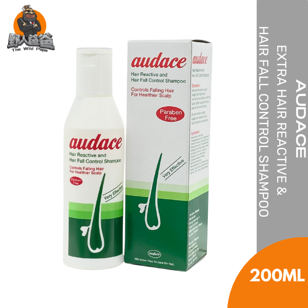 AUDACE Hair Reactive and Hair Fall Control Shampoo 200ml Hair Growth ...