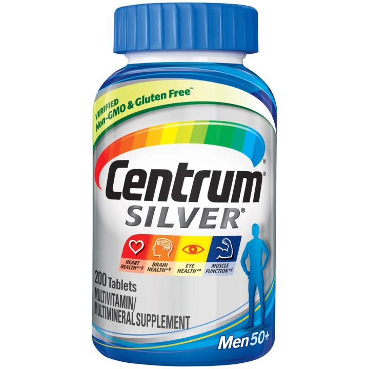 Centrum Silver men 50+ Multivitamin 250 Tablets | Lazada.co.th
