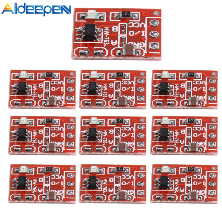 Aideepen 10pcs TTP223 Touching Button Switch Module Self-Locking Capacitive Switch | Lazada PH