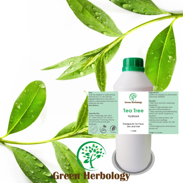 Pure Tea Tree Hydrosol, Distilled from Essential Oil, 1 Liter | Lazada