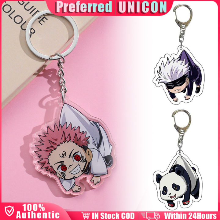 Anime Jujutsu Kaisen Acrylic Keychain Key Ring Yuji Ryomen Sukuna ...