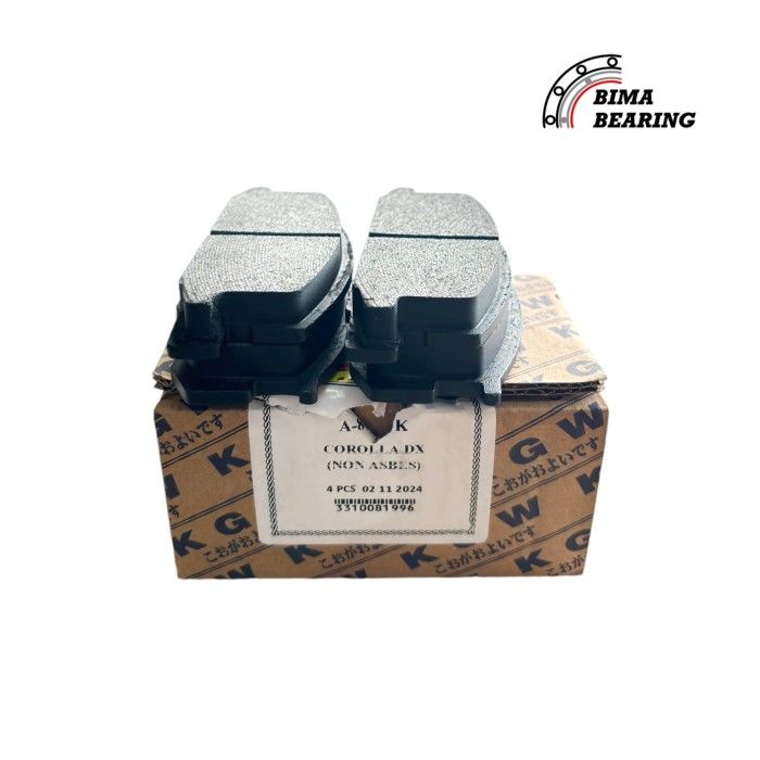 BRAKE PAD DEPAN SET TOYOTA COROLLA DX KE70 KGW KAMPAS REM FRONT ...