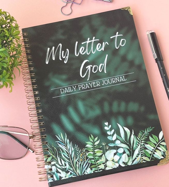 Hardbound Prayer Journal Notebook Devotional Scripture Bible Reading ...