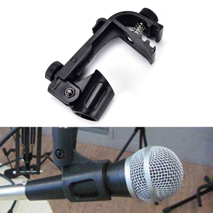 PHYTR HOT 1pc Plastic Adjustable Clip On Drum Rim Shock Mount ...