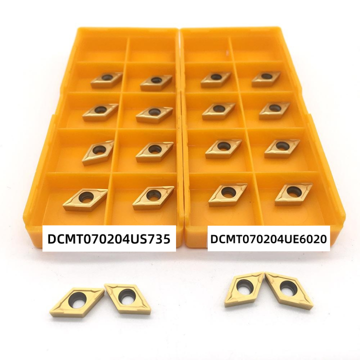 10PCS DCMT070204 Series Carbide Insert Turning Insert CNC Lathe Tool Turning Tool | Lazada PH