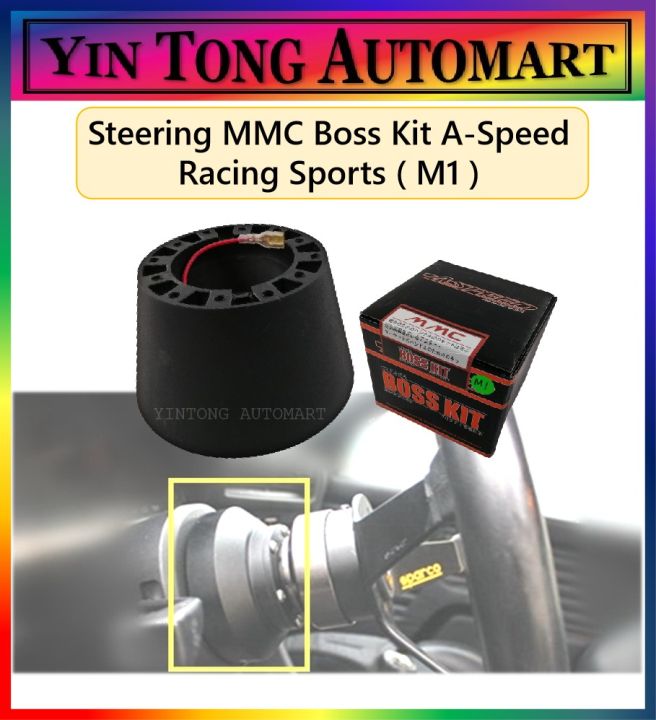 RC (M-1) MMC Boss Kit ASPEED Sports Racing Steering Wheel For Proton ...