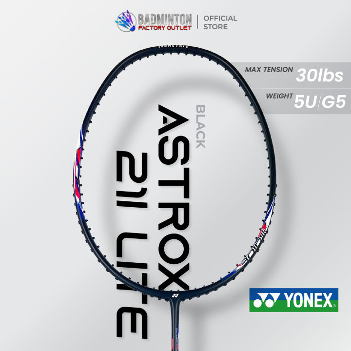【FREE String & Grip + Stringing Service】 YONEX Astrox Lite 21i (Black ...