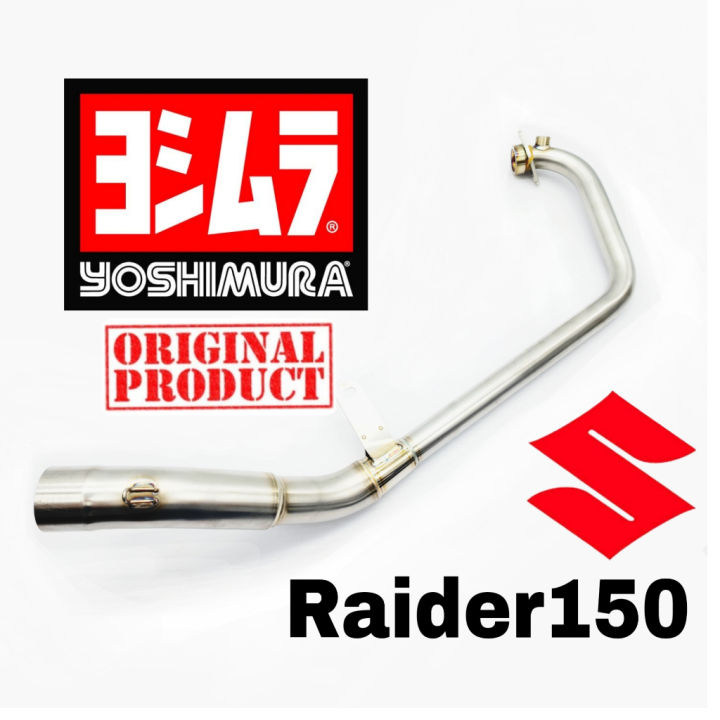Original Exhaust Manifold Yoshimura Suzuki Raider 150 Motorcycle Ekzos ...