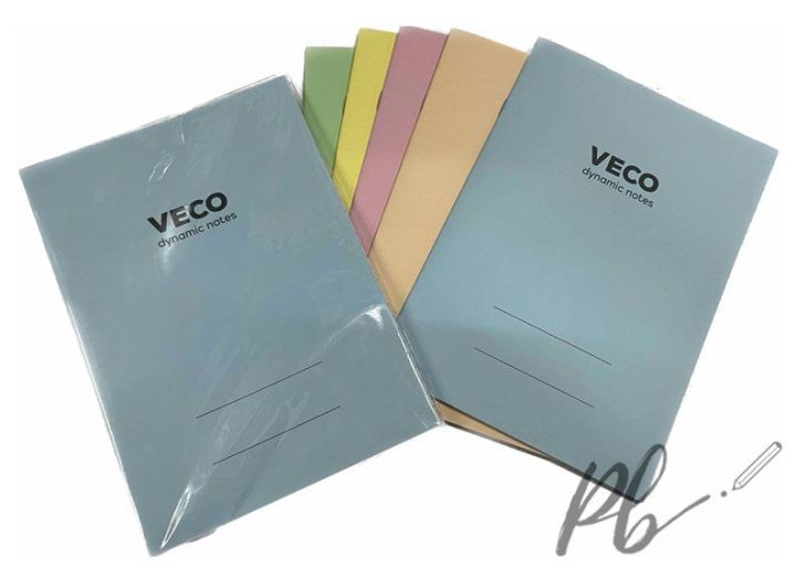 5 PCS VECO Notebook Binder Filler Size 6 in × 8.5 inches | Lazada PH