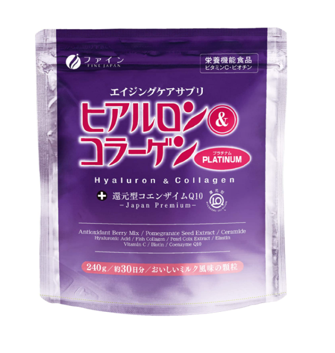 【READY STOCK】Fine Platinum Hyaluron & Collagen (240g) | Lazada