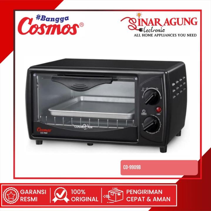 COSMOS CO9909B / CO-9909B OVEN STANDARD 9 LITER - GARANSI RESMI ...
