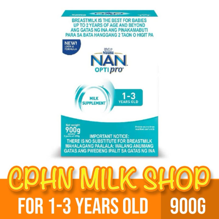 NAN OptiPro Three 900g 1-3 Years Old Milk Supplement | Lazada PH