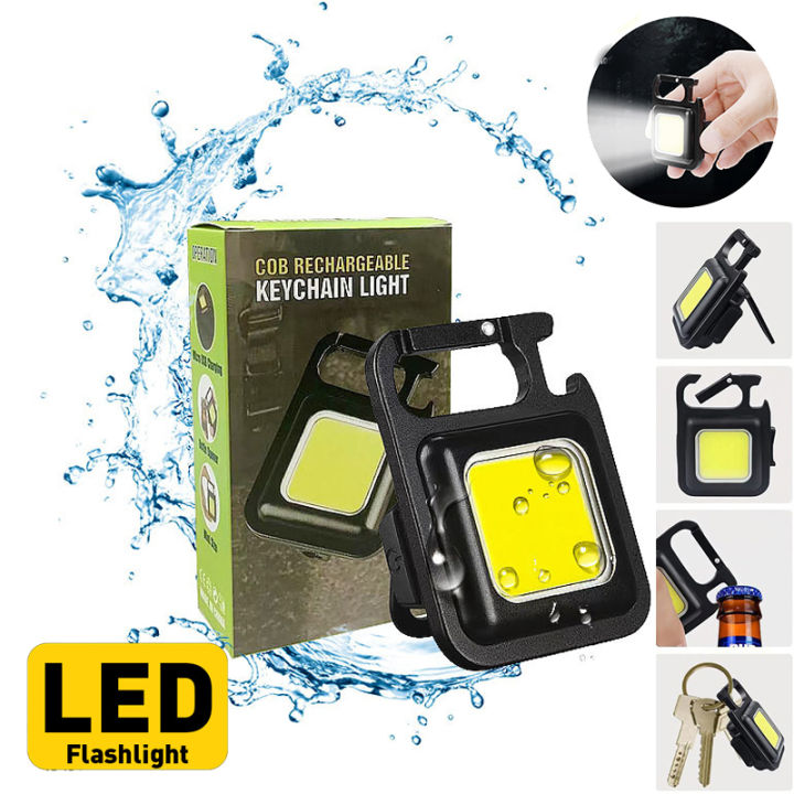 Rechargeable LED Flashlight Mini Light Portable Pocket Flashlight USB ...