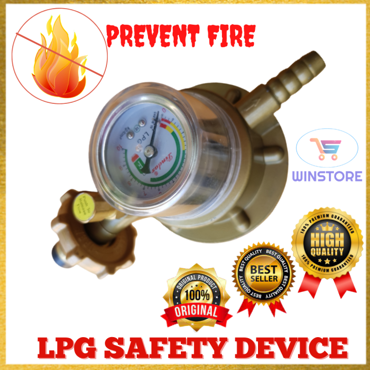 Original LPG SAFETY DEVICE, ANTI-LEAKAGE REGULATOR (POL TYPE), anti ...