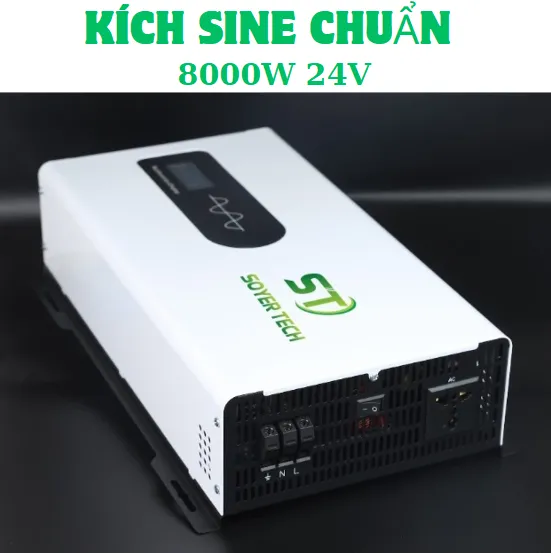 BỘ CHUYỂN ĐỔI NGUỒN ĐIỆN 24V 8000W STW- SÓNG SINE CHUẨN TINH KHIẾT CHÍNH HÃNG . STW 24V | Lazada.vn