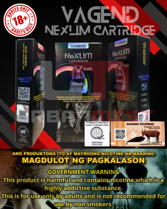VAGEND NEXLIM REPLACEMENT CARTRIDGE | Lazada PH