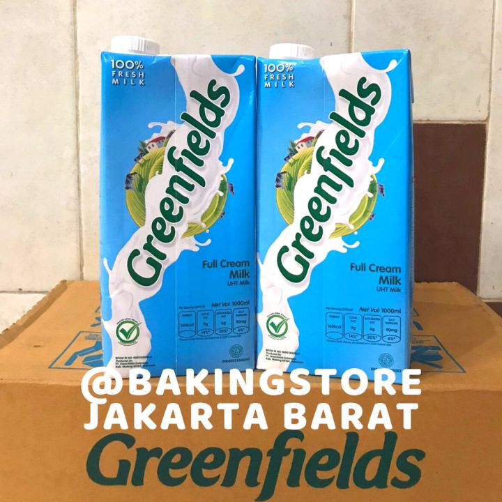 Susu Greenfields UHT Full cream 1 liter | Lazada Indonesia