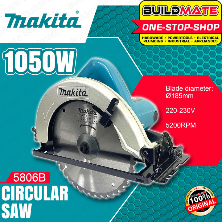 Buildmate x MAKITA Original Wood Circular Saw 7-1/4" 1050W 5806B ...