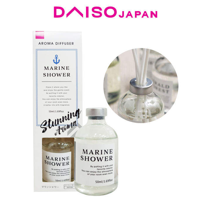 Daiso Marine Shower Scent Aroma Diffuser (50ml) | Lazada PH