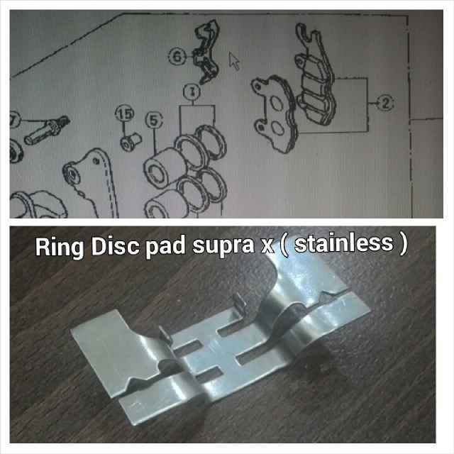 RING / PLAT DISC PAD SUPRA X | Lazada Indonesia