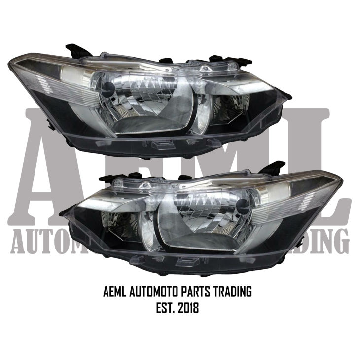 Genuine Toyota Vios 2014 - 2017 Headlight Headlamp Parts Out | Lazada PH