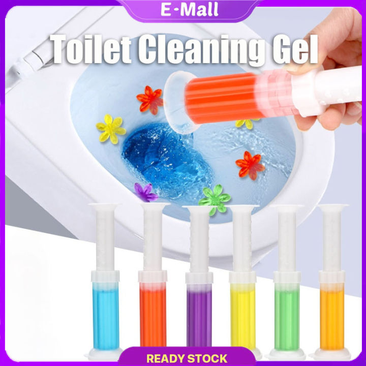 E MALL Toilet Bowl Gel Toilet Magic Click Gel Freshener Push Type ...