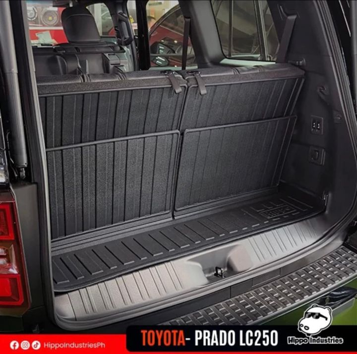 Toyota LC Prado 250 2024 to 2025 Cargo / Trunk Tray Only Hippo Techmat ...