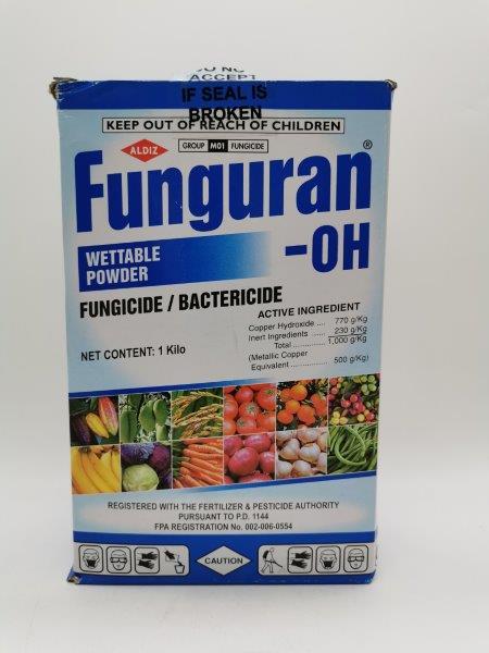 FUNGURAN FUNGICIDE 1 KILOGRAM COPPER HYDROCIDE | Lazada PH