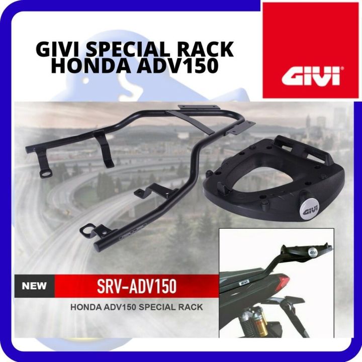 Original Givi Monorack HONDA ADV150 SRV - ADV 150 Monorack HEAVY DUTY ...