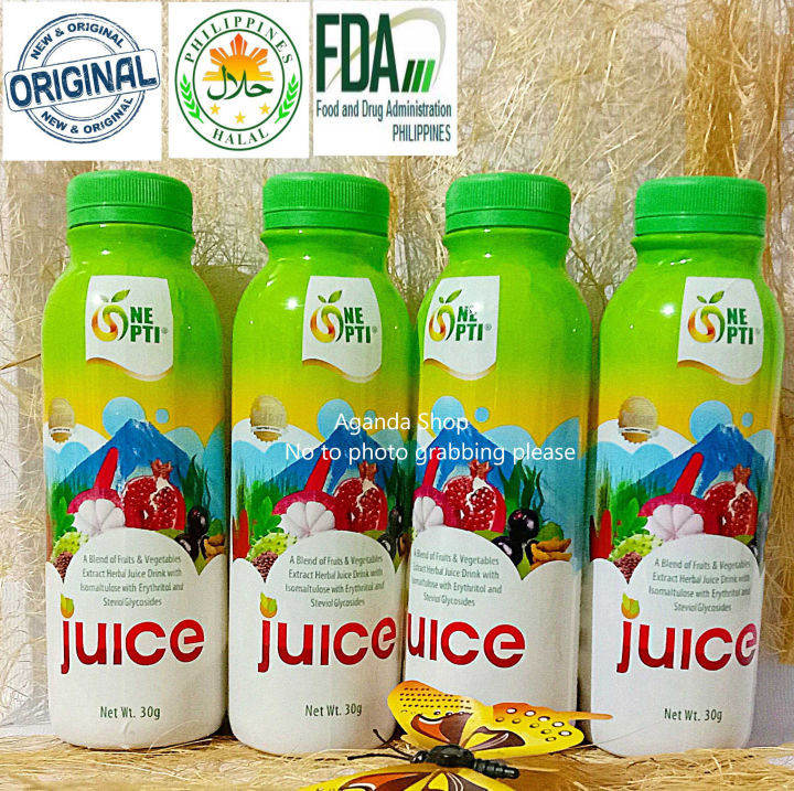 4 Bottles One Opti Juice Herbal 100% Original | Lazada PH